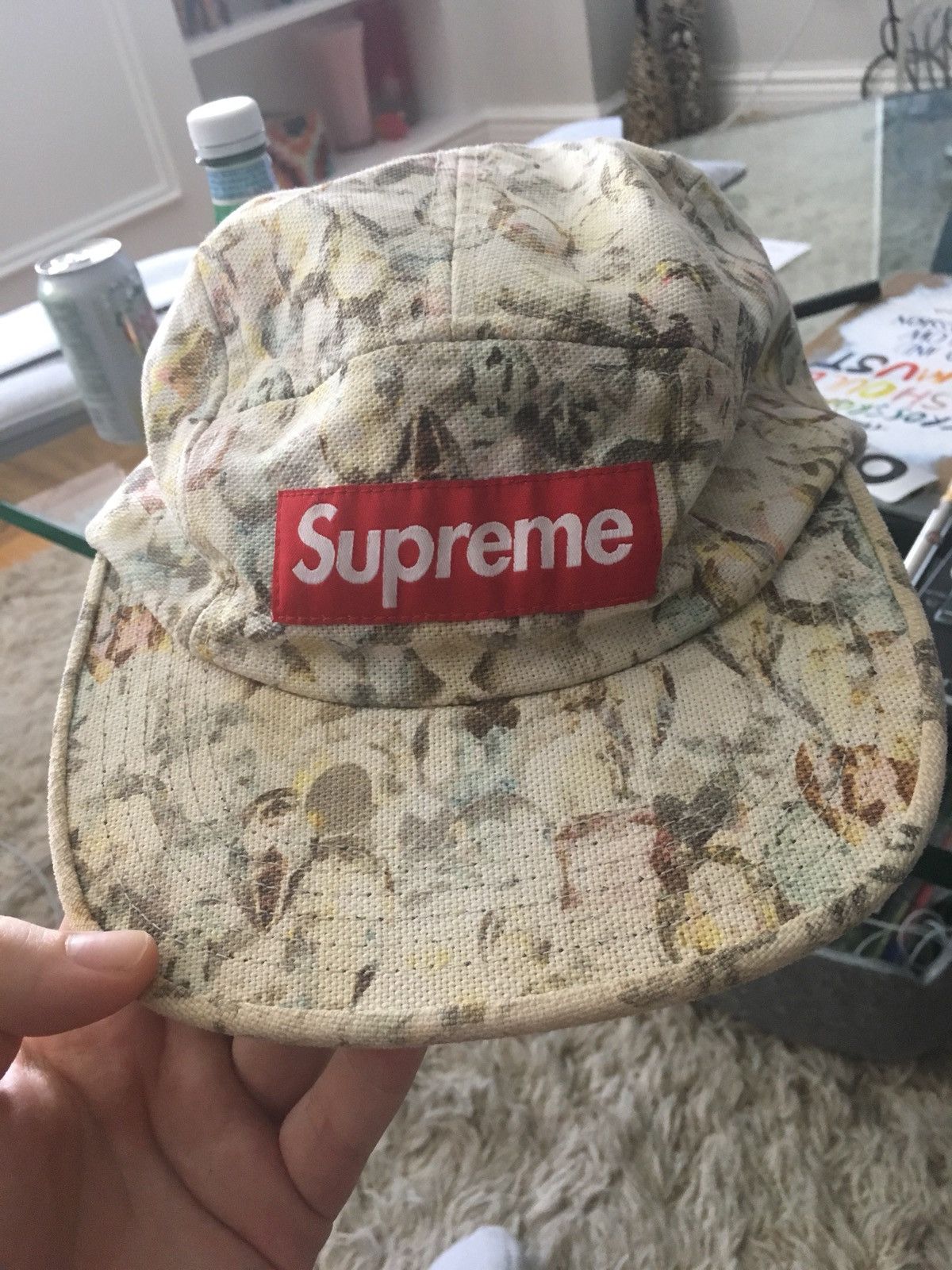 Supreme Rare 5 Panel Hat | Grailed
