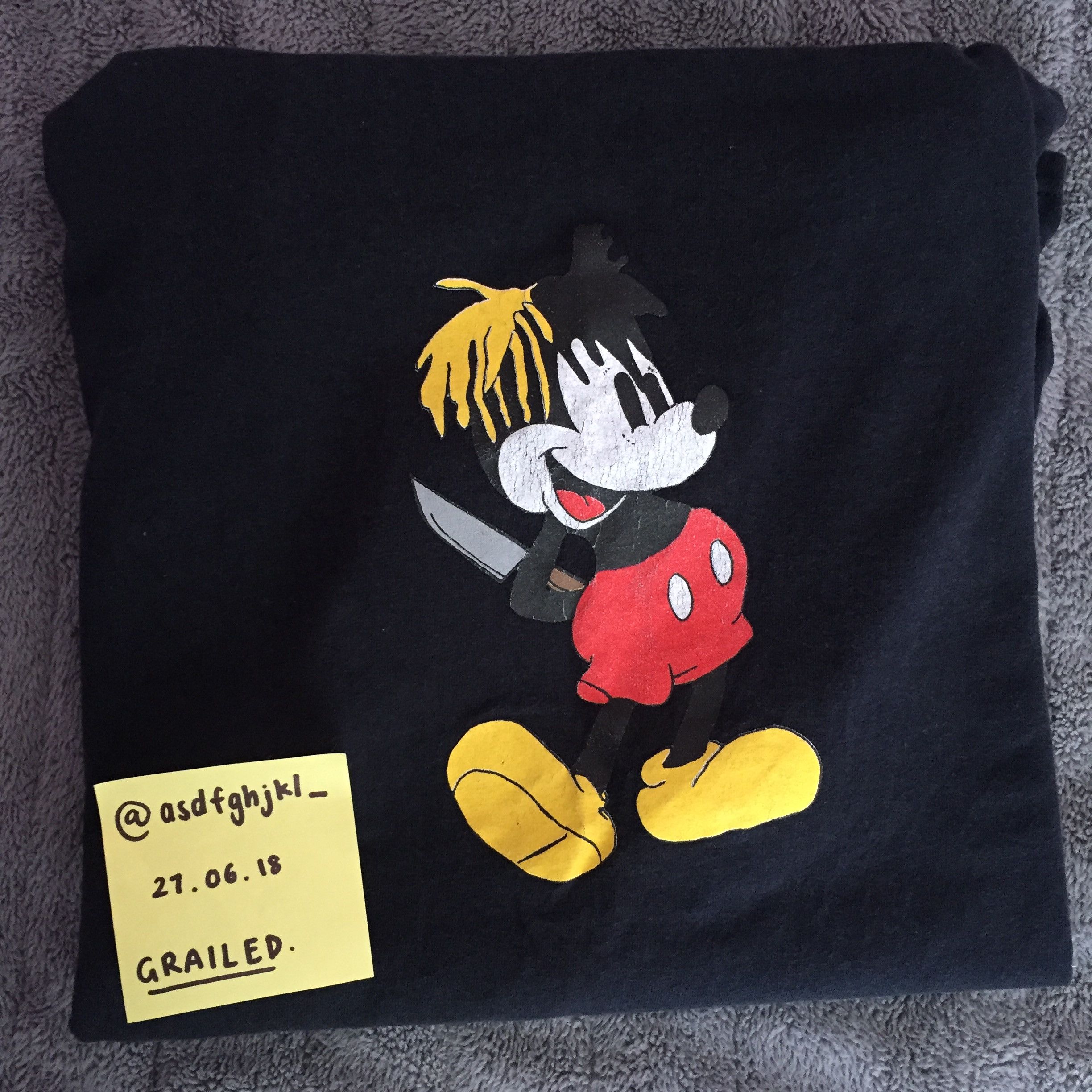 Revenge XXXTENTACION MICKEY SHIRT - RARE | Grailed