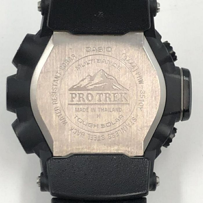 Casio CASIO PROTRECK PRW-3510Y Multi-band Solar Protrek Watch | Grailed