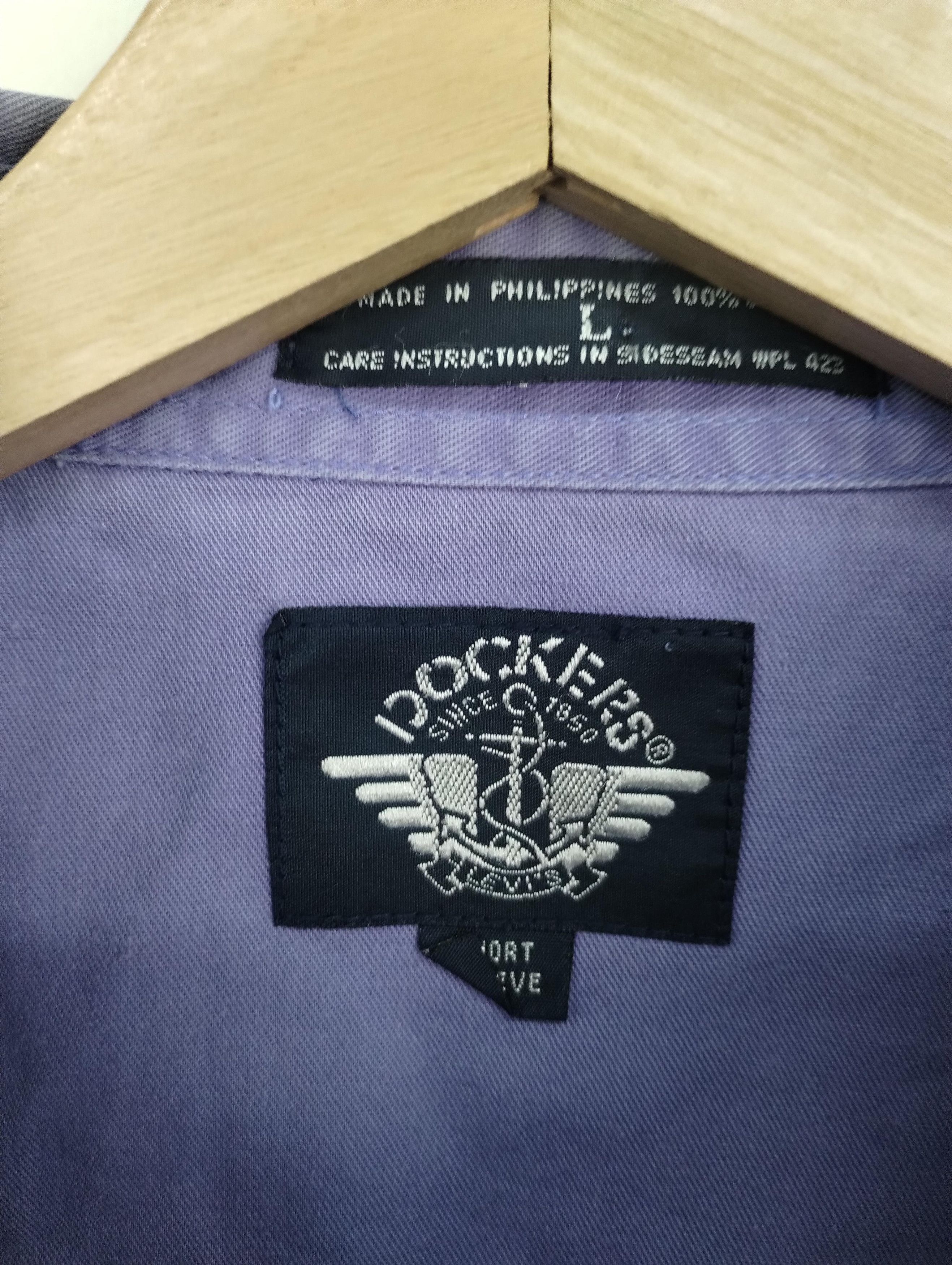 Dockers × Streetwear × Vintage Vintage Dockers Short Sleeve Button Up ...