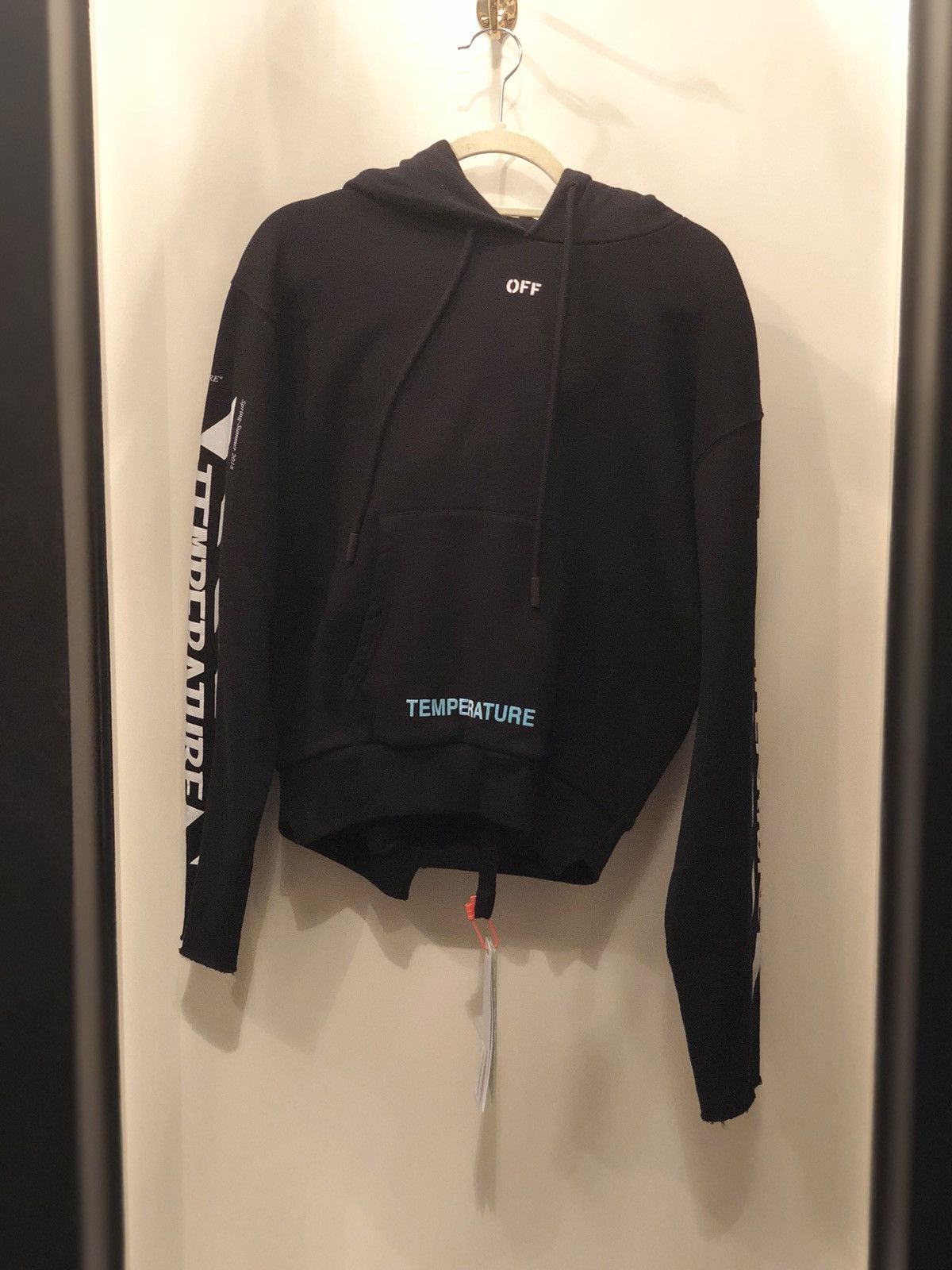 Off-White “Temperature” Hoodie XS (SOLD OUT) | Grailed