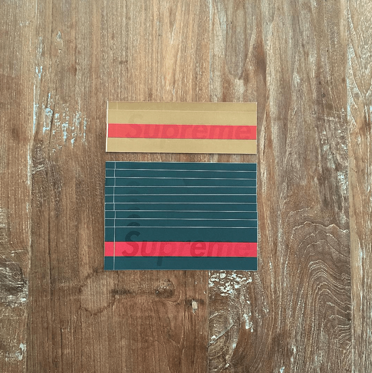 Supreme Gucci Box Logo Sticker | Grailed