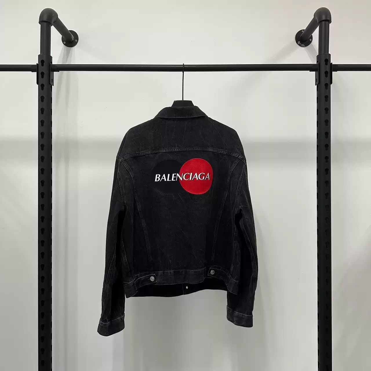 Balenciaga Balenciaga SS20 Mastercard Embroidery Logo Washed To Make ...