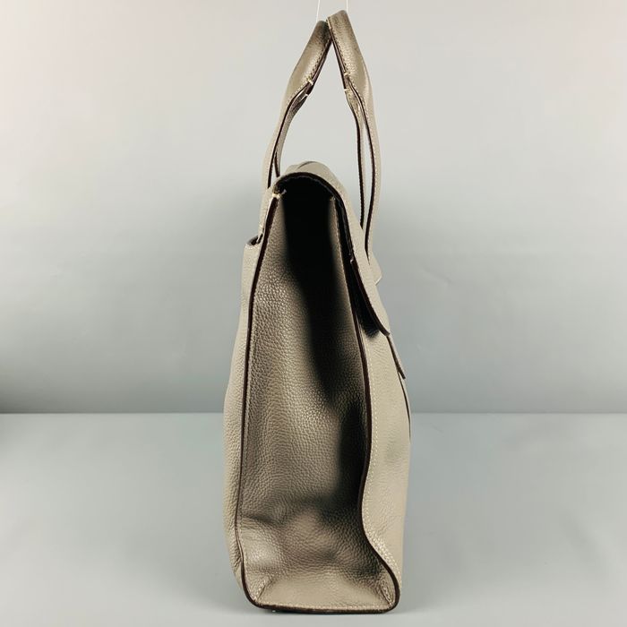 Coach Grey Pebble Grain Leather Tote Bag | Grailed