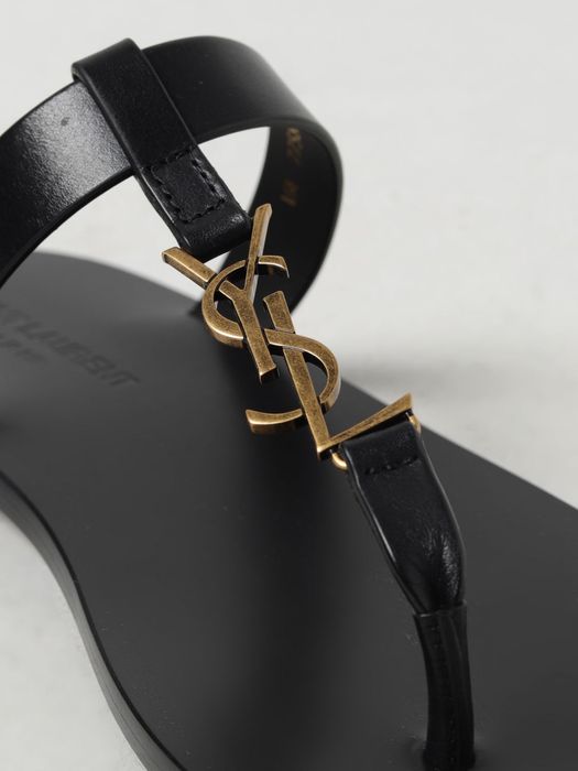 Saint Laurent Paris Saint Laurent Sandals Men Black | Grailed