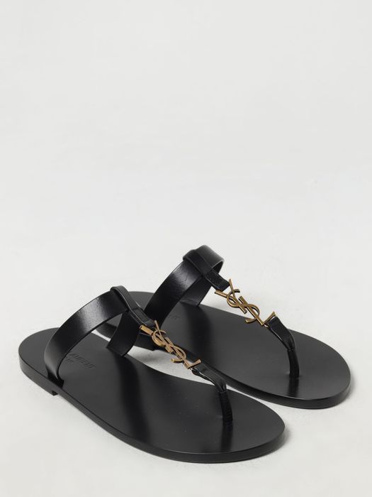 Saint Laurent Paris Saint Laurent Sandals Men Black | Grailed