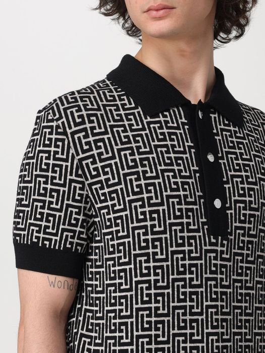 Balmain Balmain Polo Shirt Men Ivory | Grailed