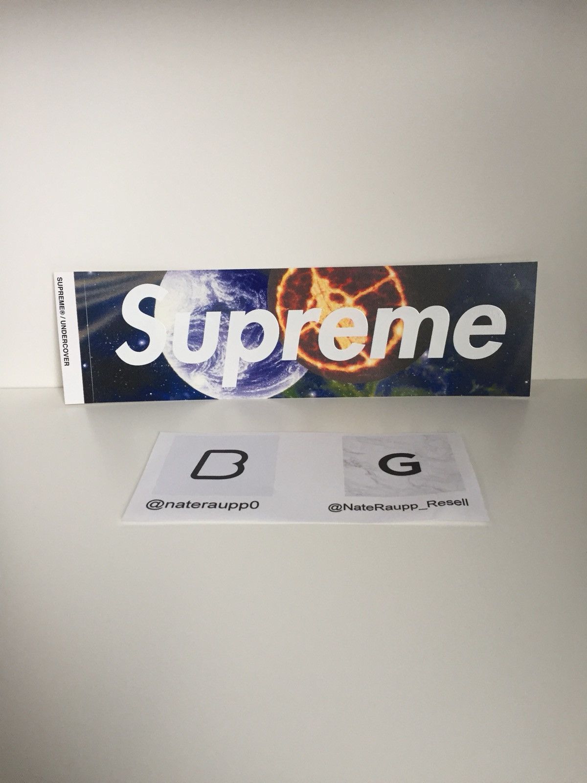 Supreme Supreme Undercover Box Logo Sticker | Grailed