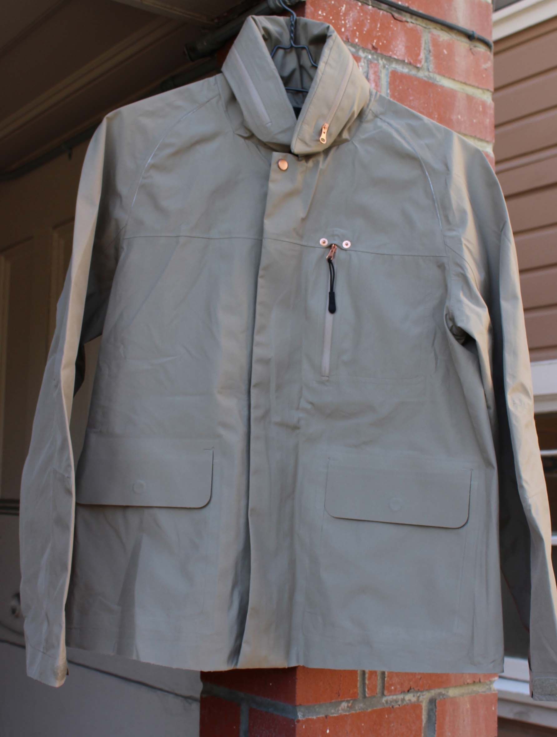 Levi's Commuter rain jacket raw bottom | Grailed