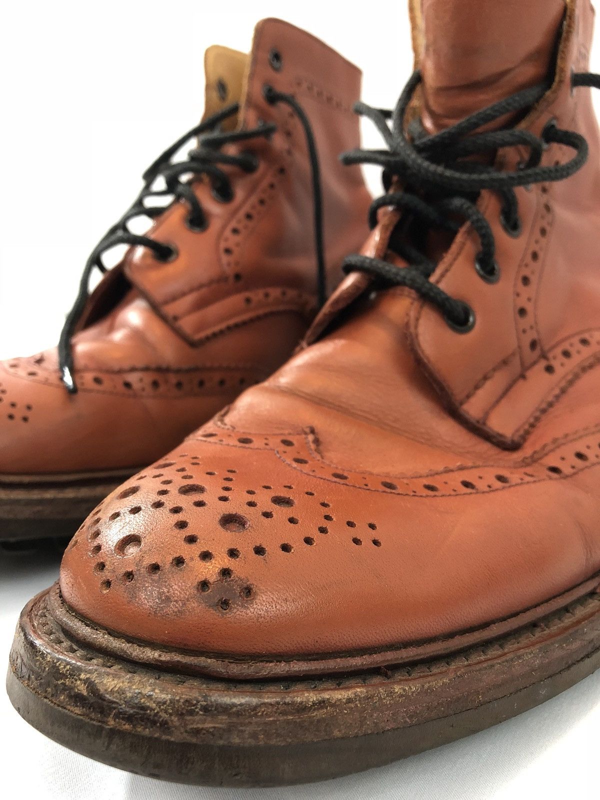 Trickers MEN’S TRICKER'S COMMANDO SOLE MALTON BROGUE DERBY BOOT | Grailed