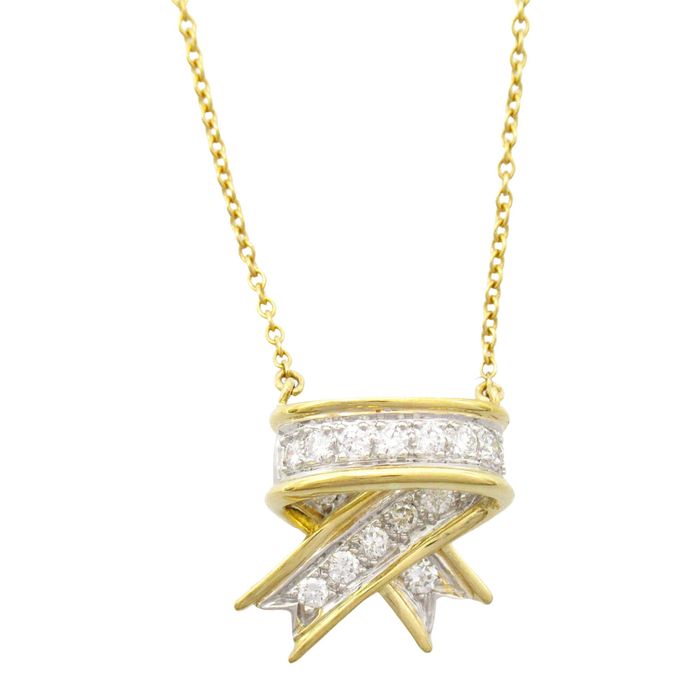 Tiffany & Co. Tiffany & Co Ribbon necklace | Grailed