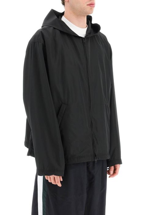 Balenciaga Balenciaga Windbreaker Jacket With Back Logo | Grailed