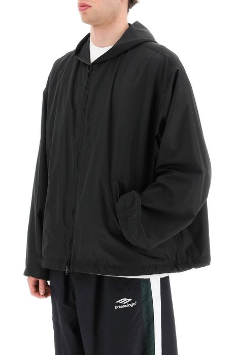 Balenciaga Balenciaga Windbreaker Jacket With Back Logo | Grailed