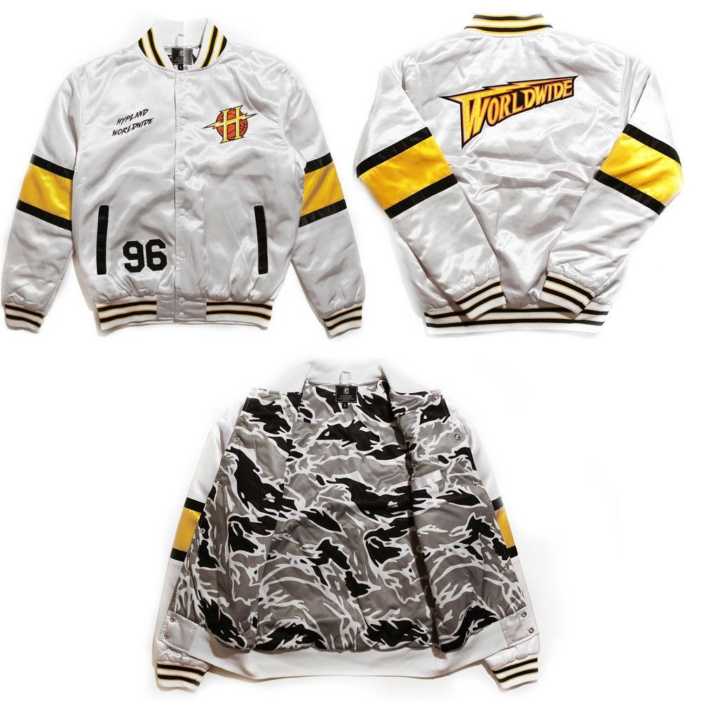 Hypland Hypland Thunder Varsity Jacket | Grailed