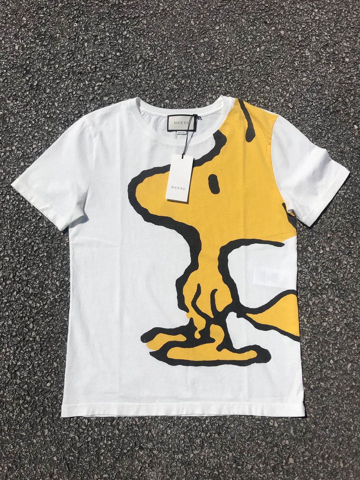 Gucci × Peanuts Gucci X Peanuts Snoopy SS White Tee L | Grailed