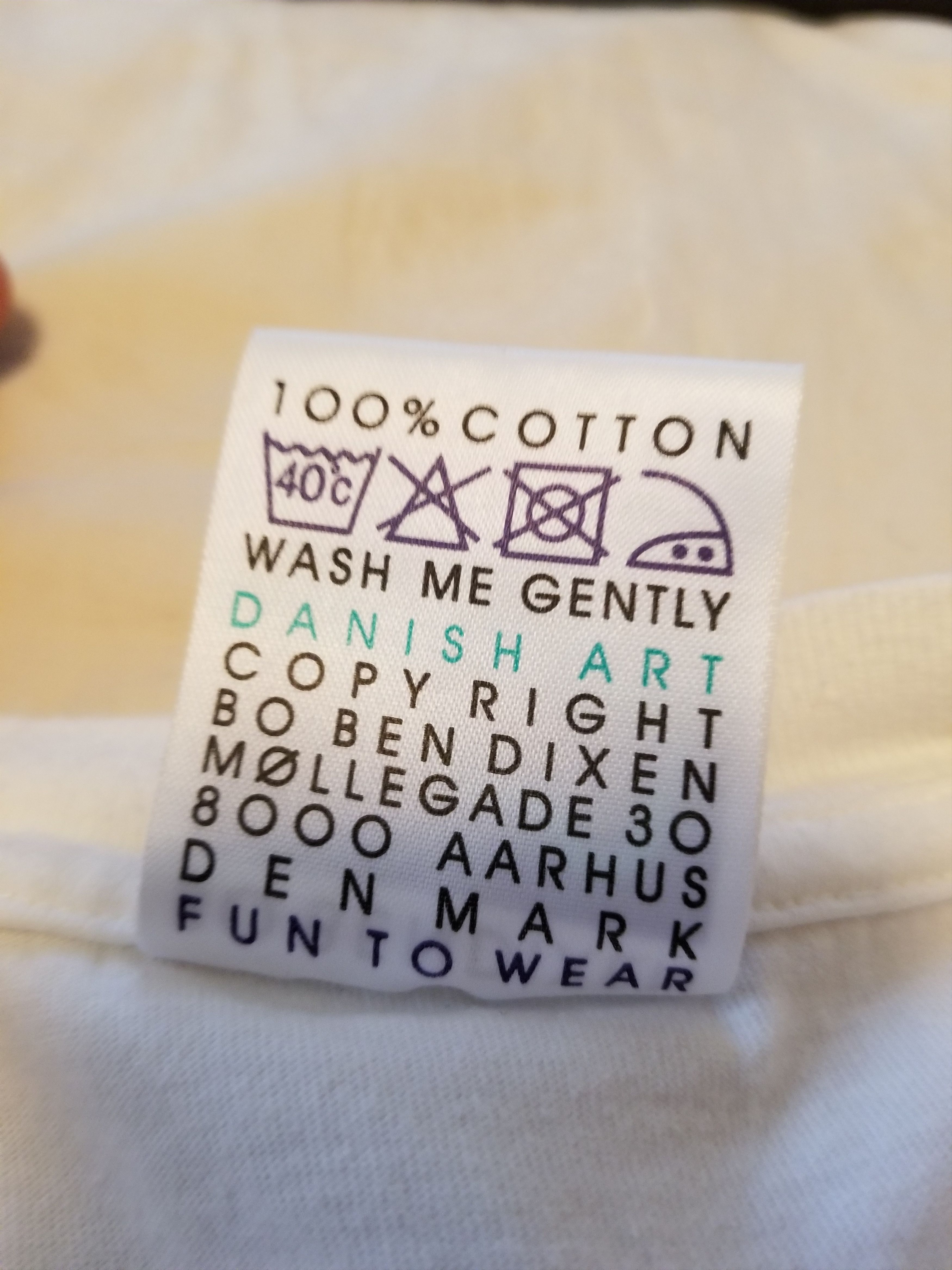 Vintage Bo Bendixen "Danmark" t-shirt | Grailed