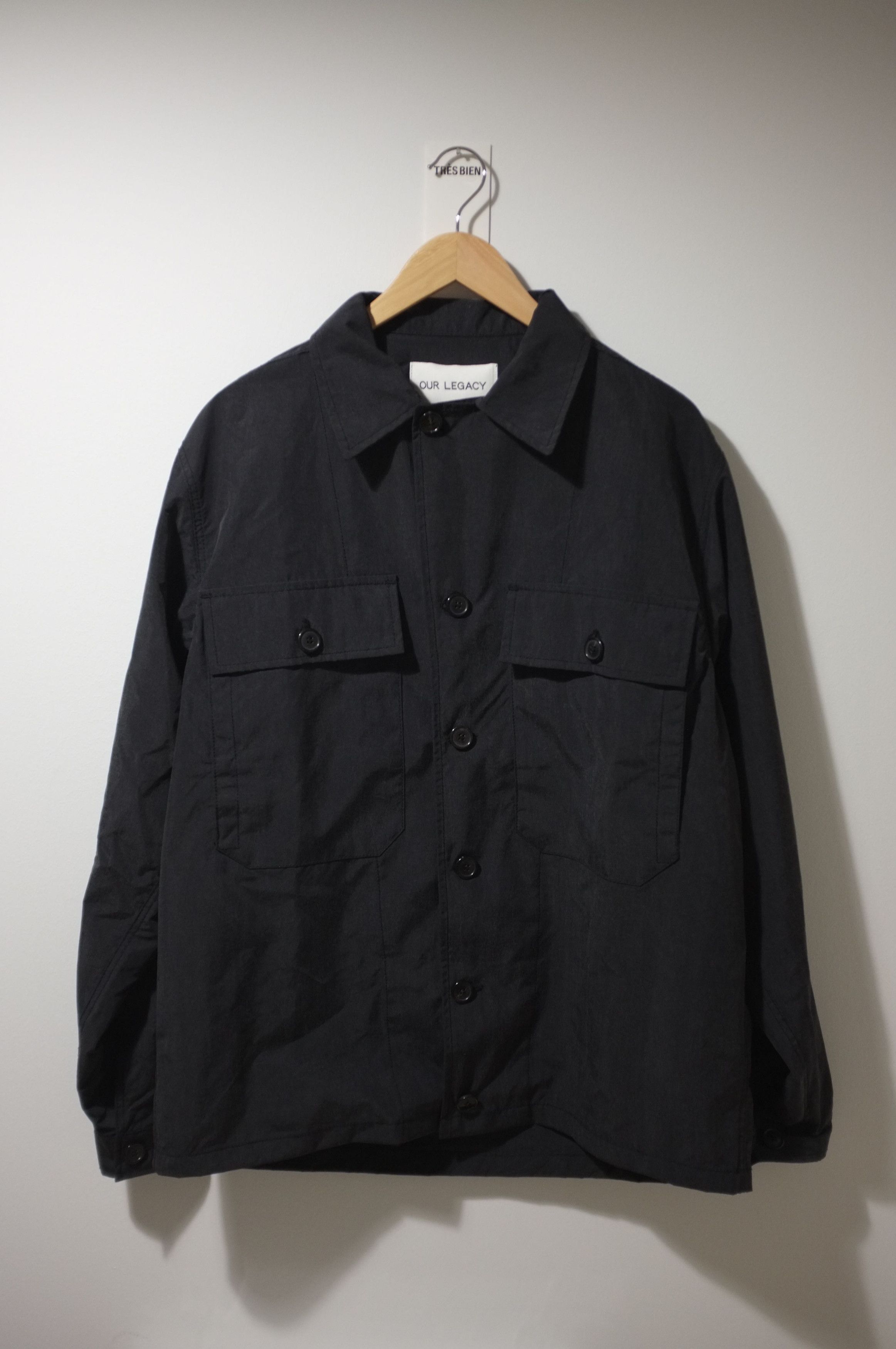 Our Legacy black/dark grey work jacket | Grailed