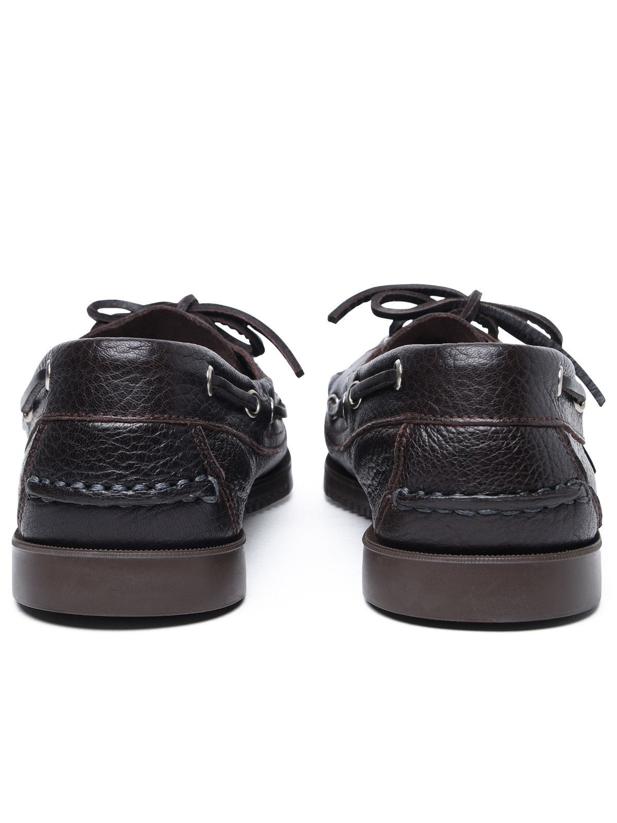 Paraboot PARABOOT 'Barth' Brown Leather Loafers | Grailed