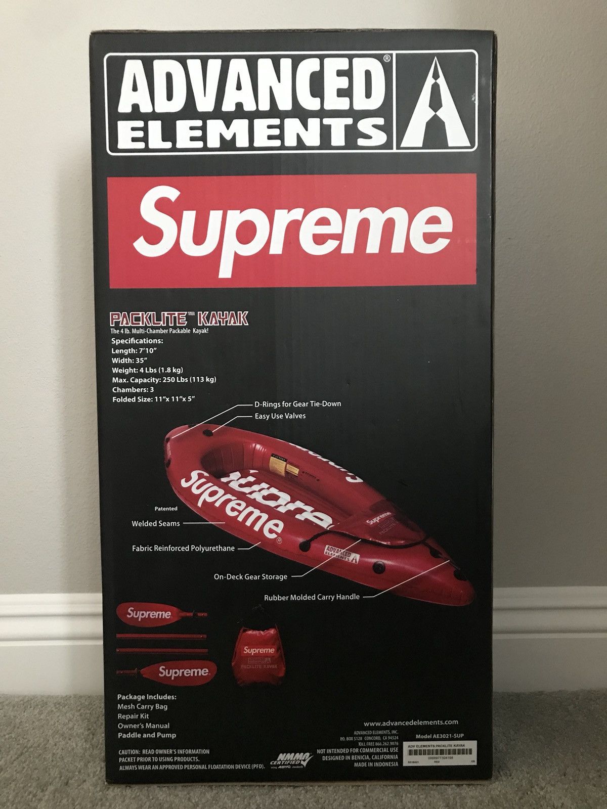 Supreme Advanced Elements Packlite Kayak | Grailed