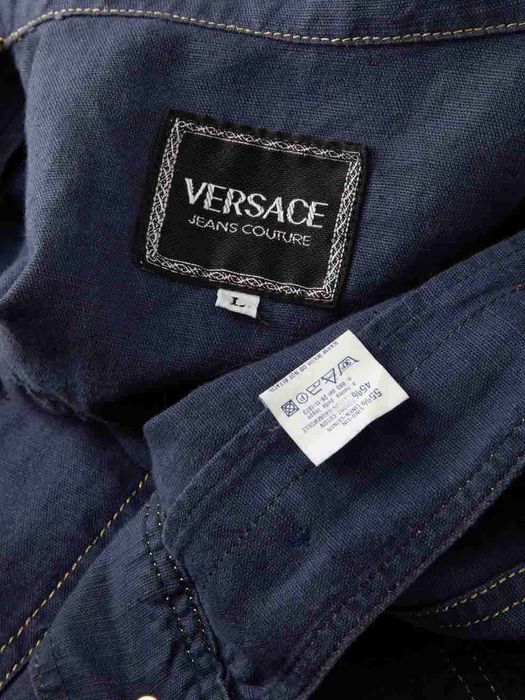 Versace Blue Jacket & Skirt Matching Set | Grailed