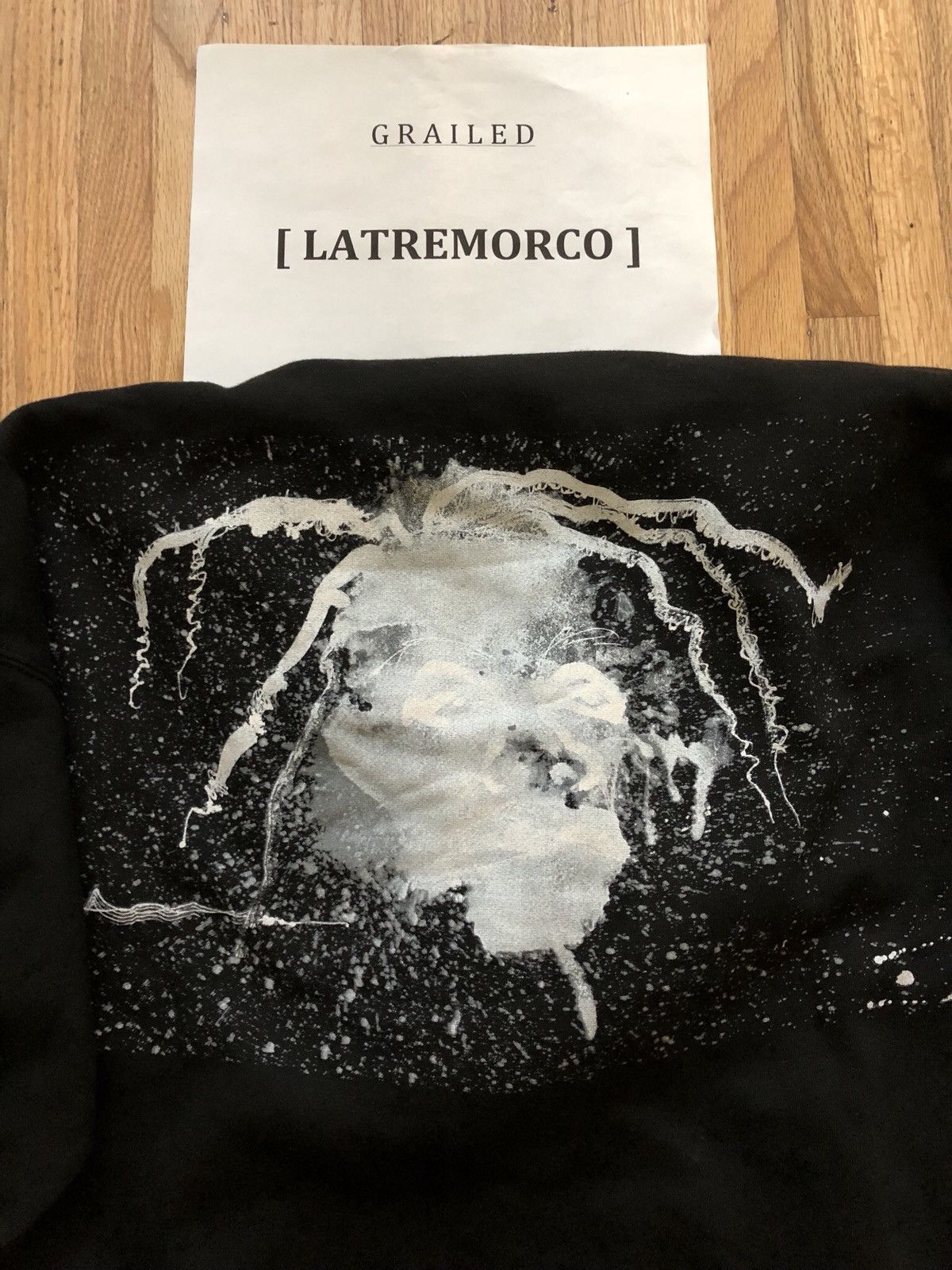 Travis Scott Snow Globe Festival Hooded Sweatshirt | Grailed