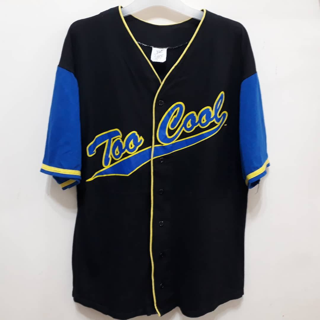 WWF Too Cool Wwf Baseball Jersey Shirt Grandmaster Sexay Scotty to ...