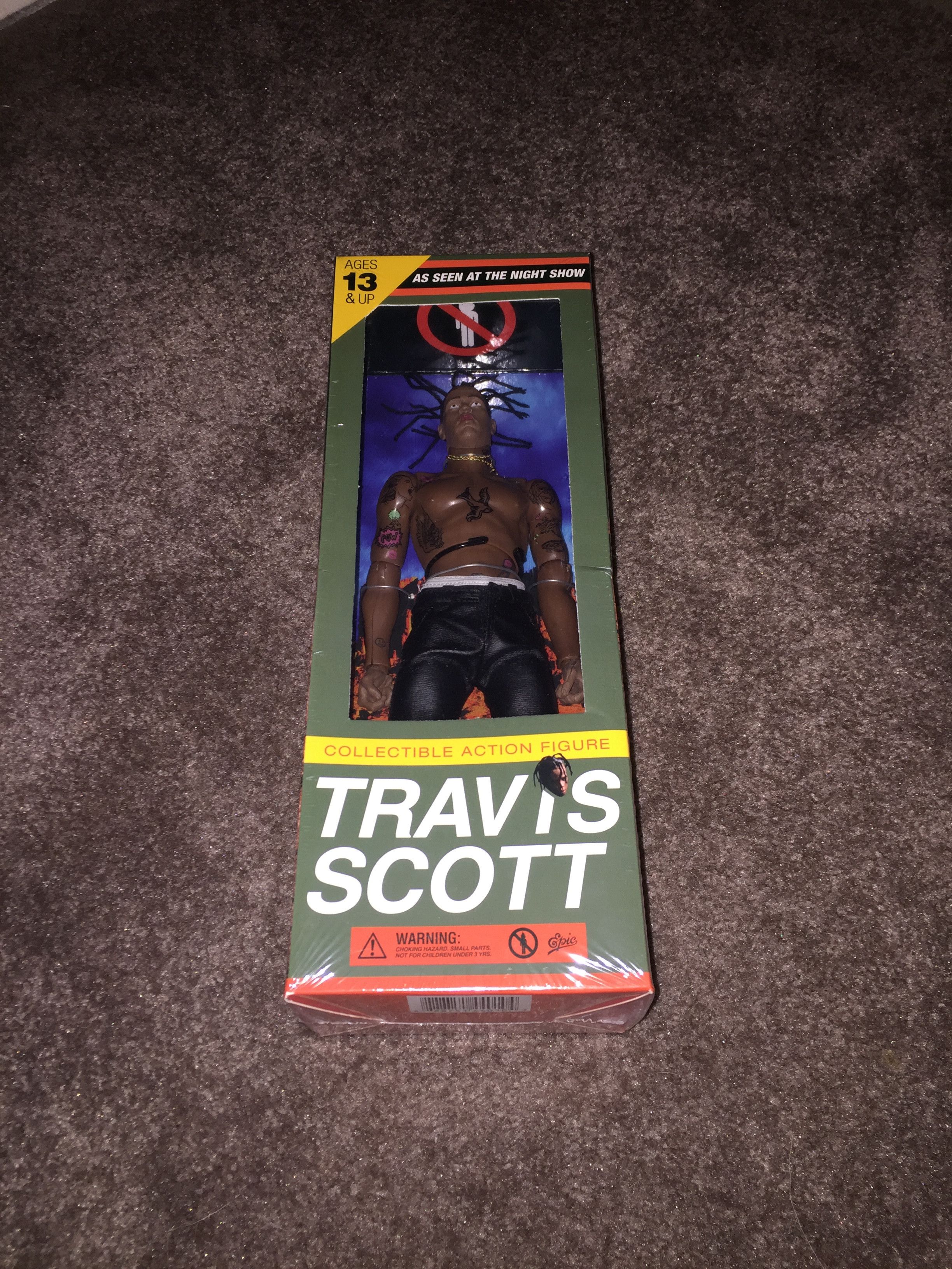 Travis Scott Travis Scott Action Figure | Grailed