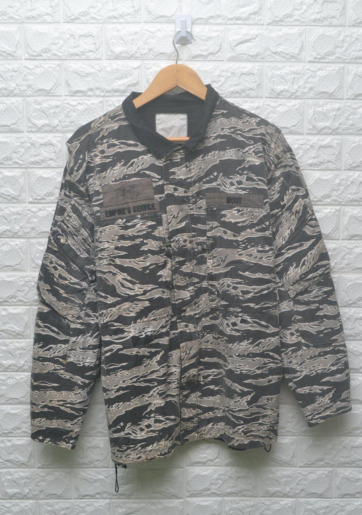 Wtaps Wtaps Camo Military Army tiger stripe M65 jacket | Grailed