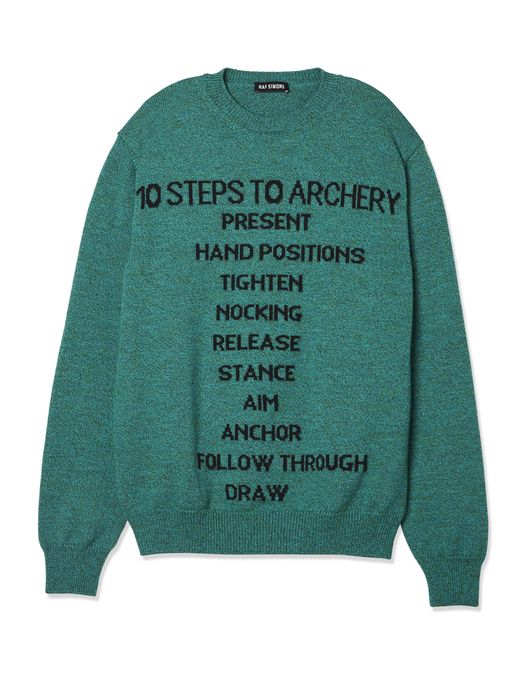 Raf Simons “Archery” Sweater | Grailed