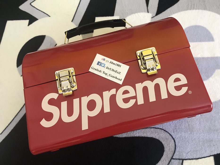 Supreme Metal Lunch Box | Grailed