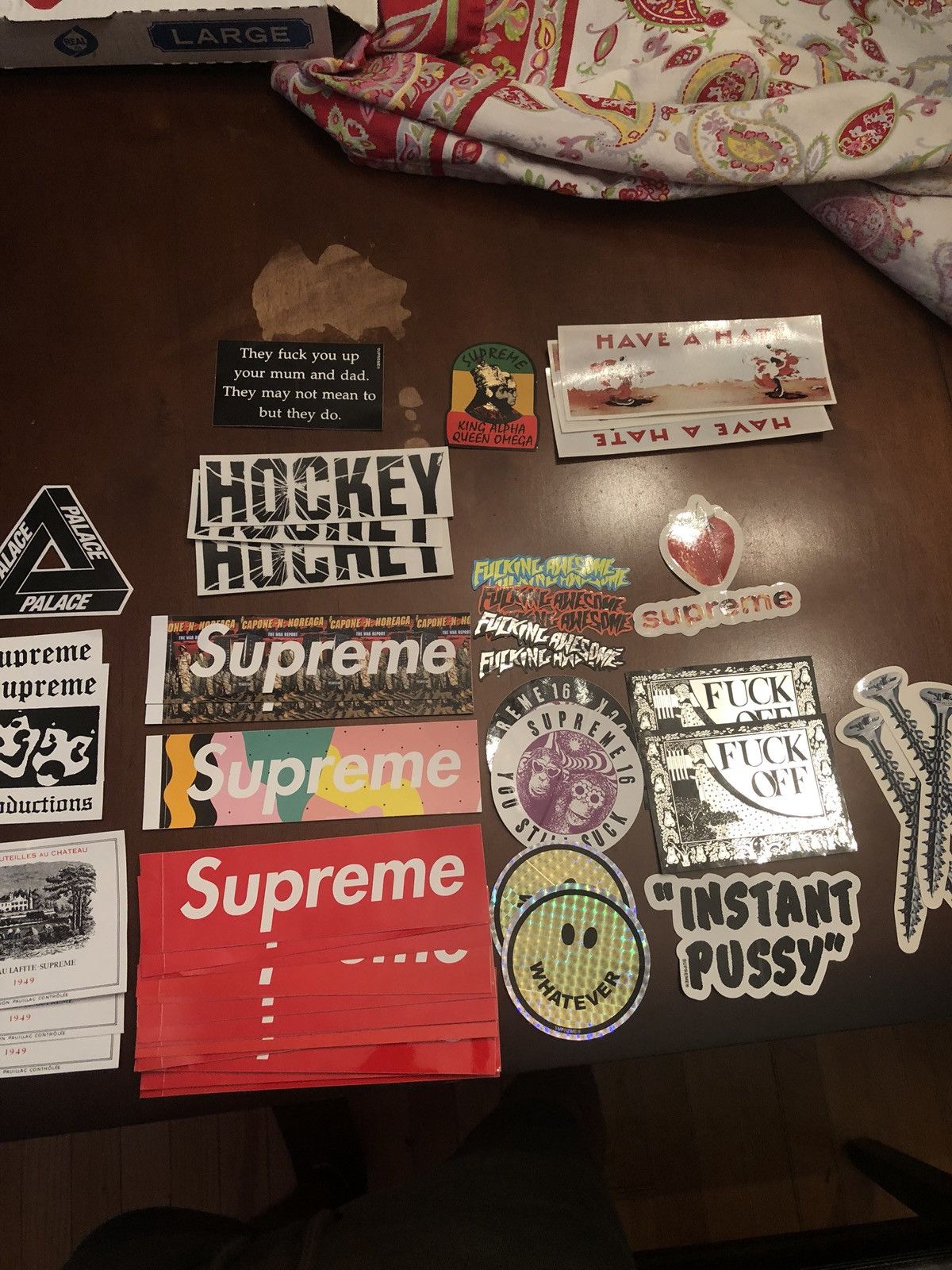 Supreme Sticker Collection Stickers | Grailed