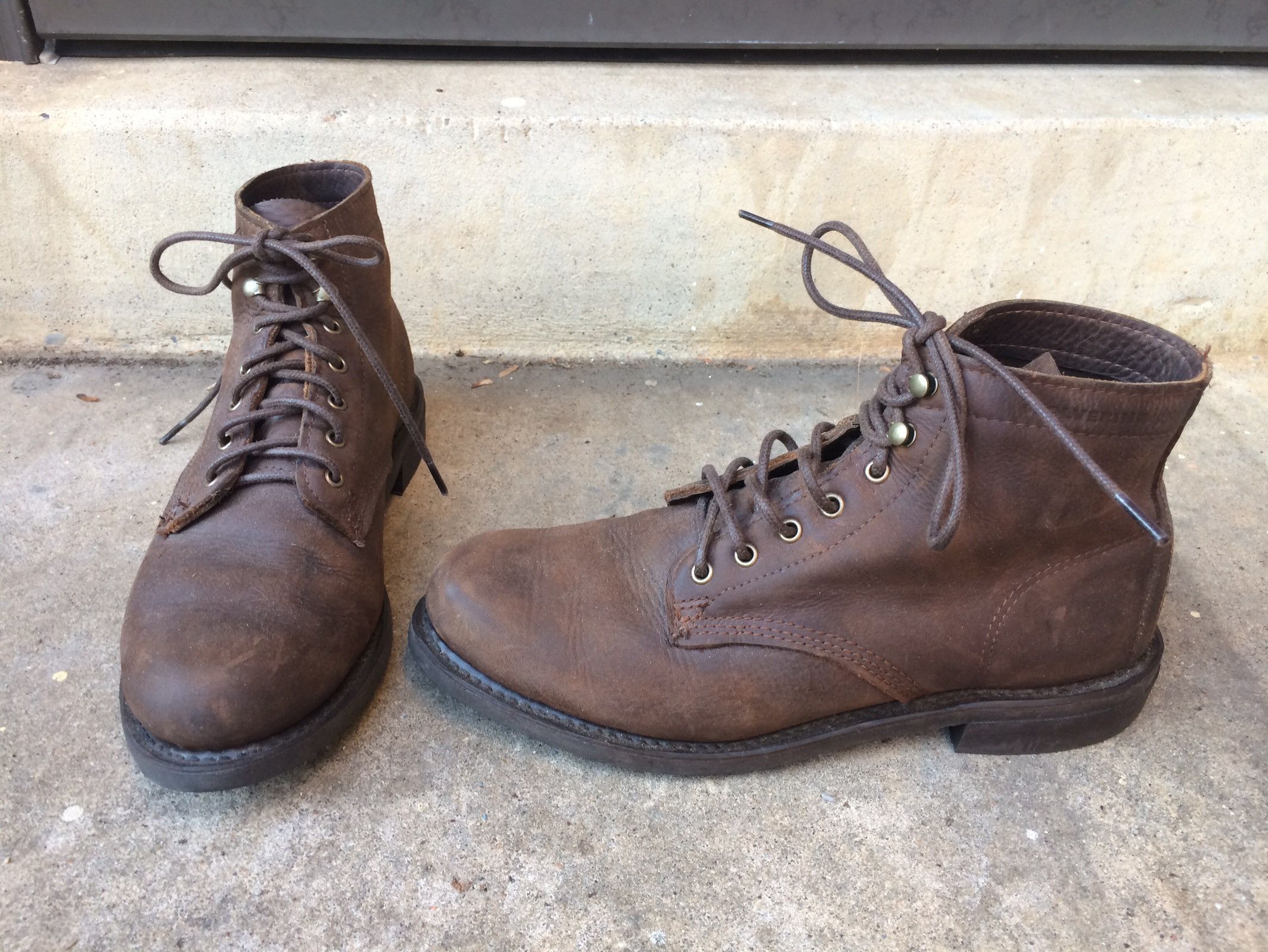 Wolverine Kilometer Boots In Brown Nubuck | Grailed