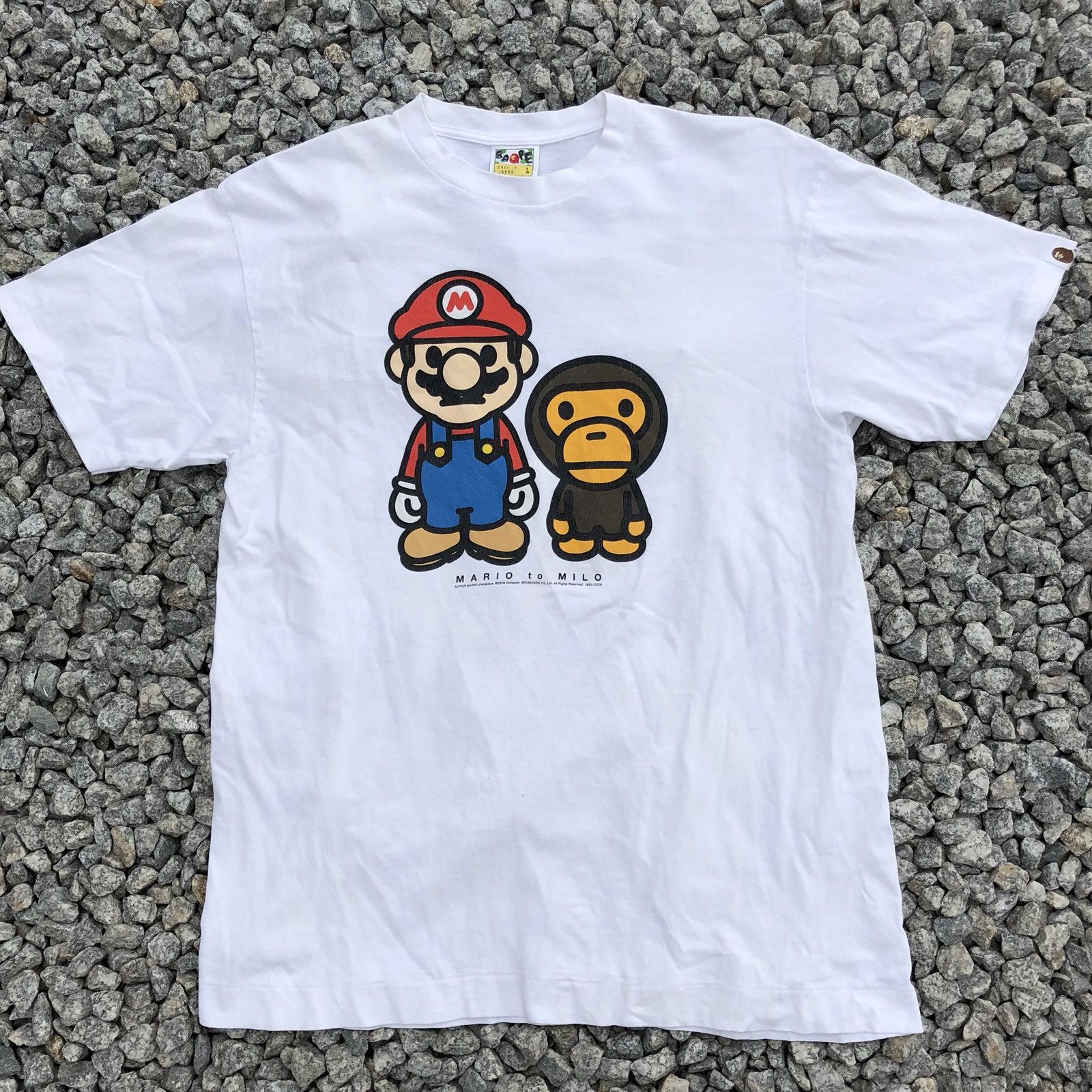 Bape Bathing Ape Baby Milo X Super Mario | Grailed