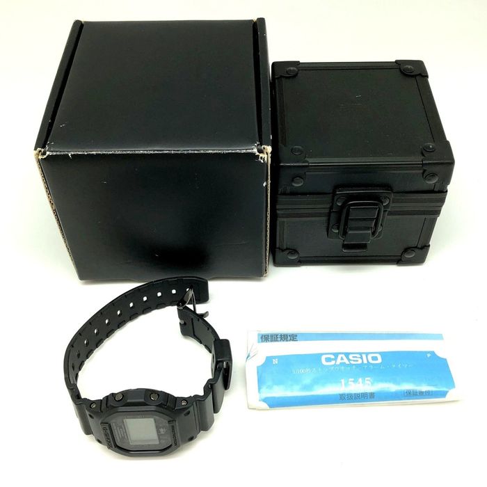 Casio Casio G-SHOCK Watch DW-5000ST-1JR STUSSY Stussy Collaboration ...