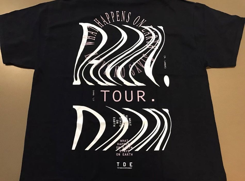 Kendrick Lamar KENDRICK LAMAR 2017 DAMN TOUR T SHIRT | Grailed