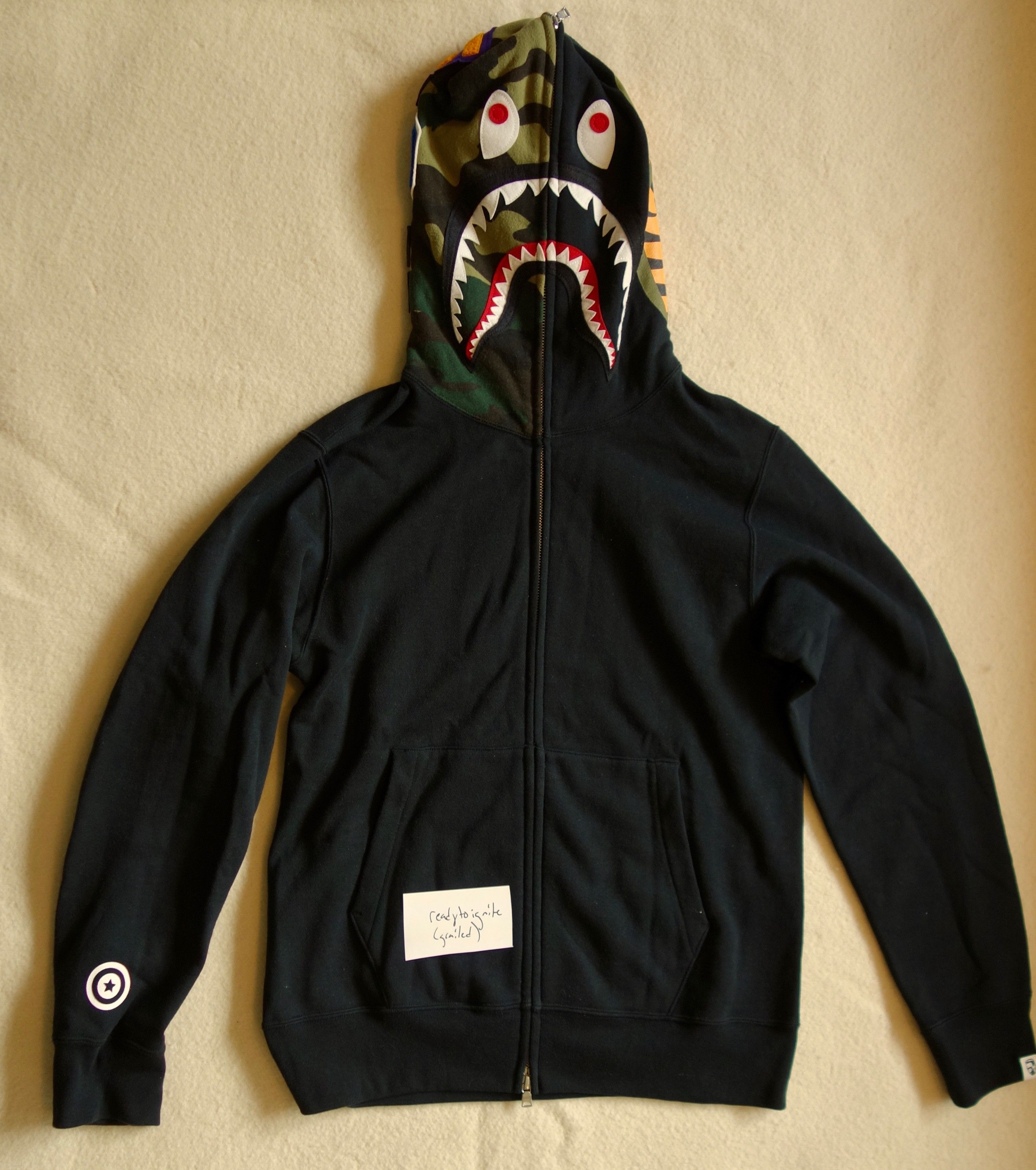 Bape 1st edition shark (Zozo exclusive reissue) | Grailed