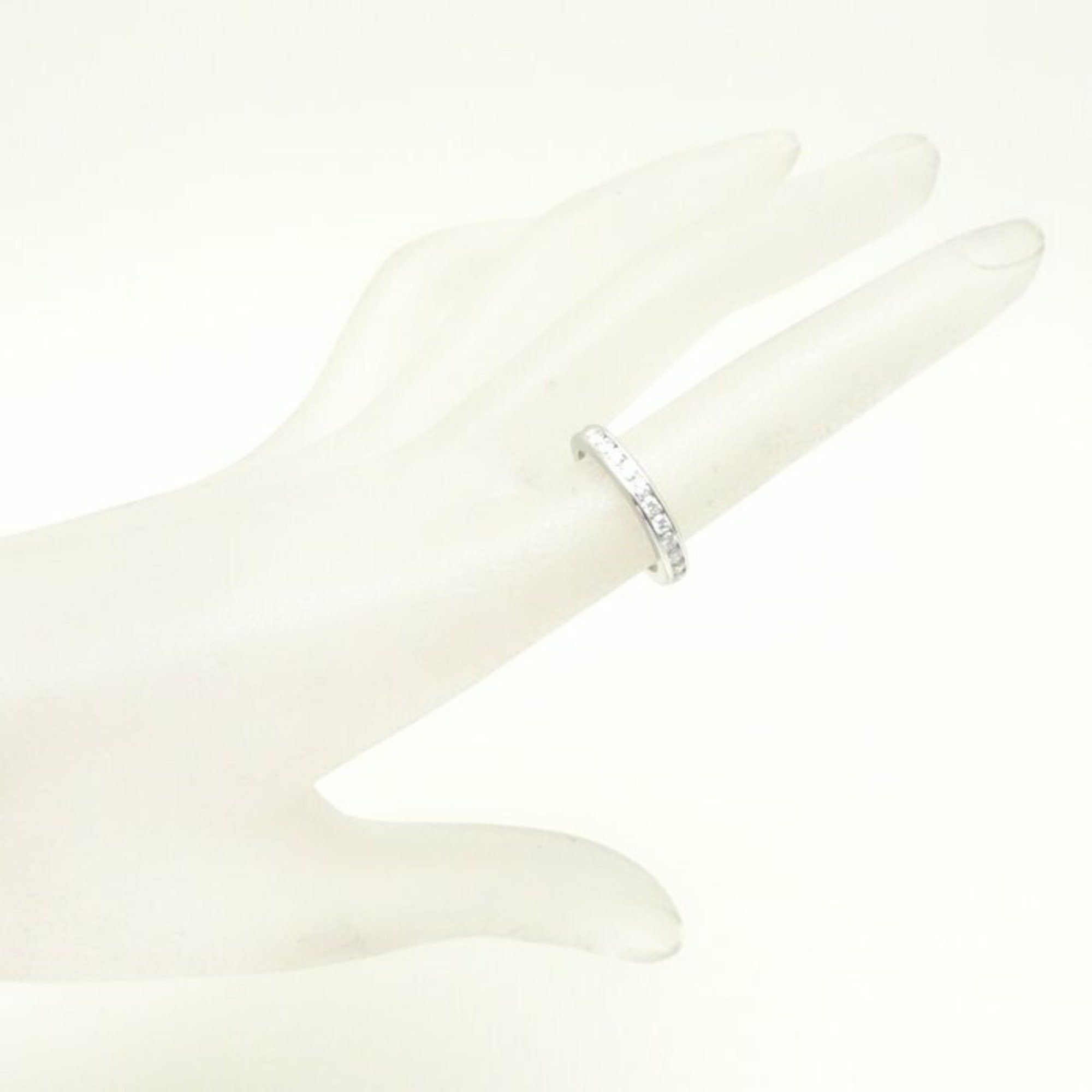 Tiffany & Co. TIFFANY&Co. Tiffany Half Circle Diamond Ring 11 Diamonds ...