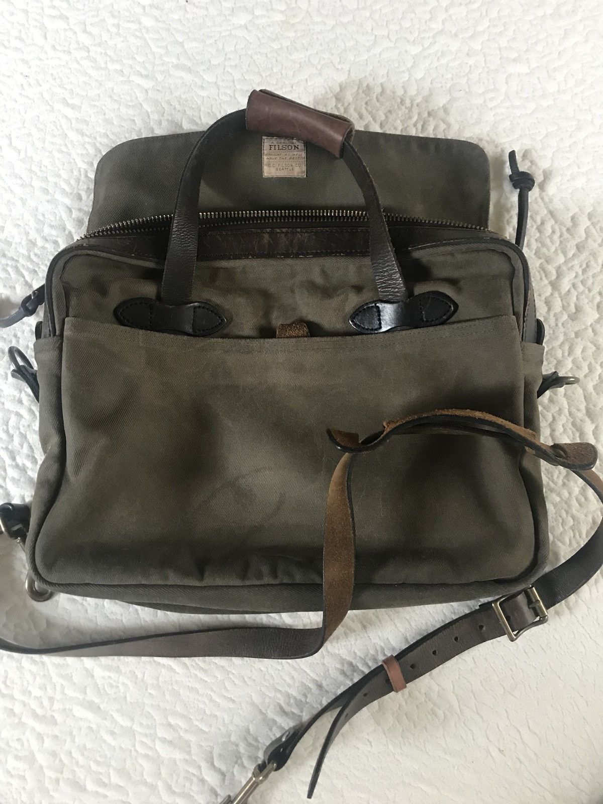 Filson 90's Vintage Filson 256 - Otter Green | Grailed