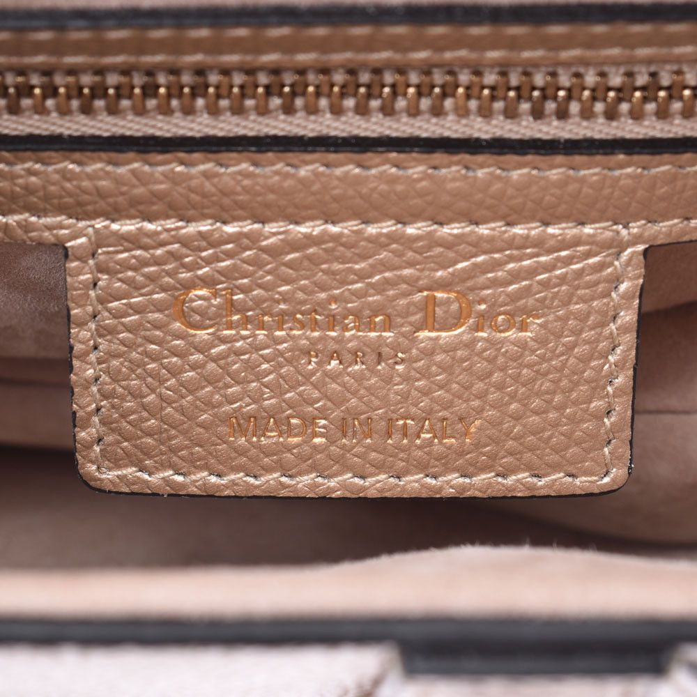 Dior Christian Dior Saddle Bag Gold Hardware Calf 2way Metallic Gold | Grailed