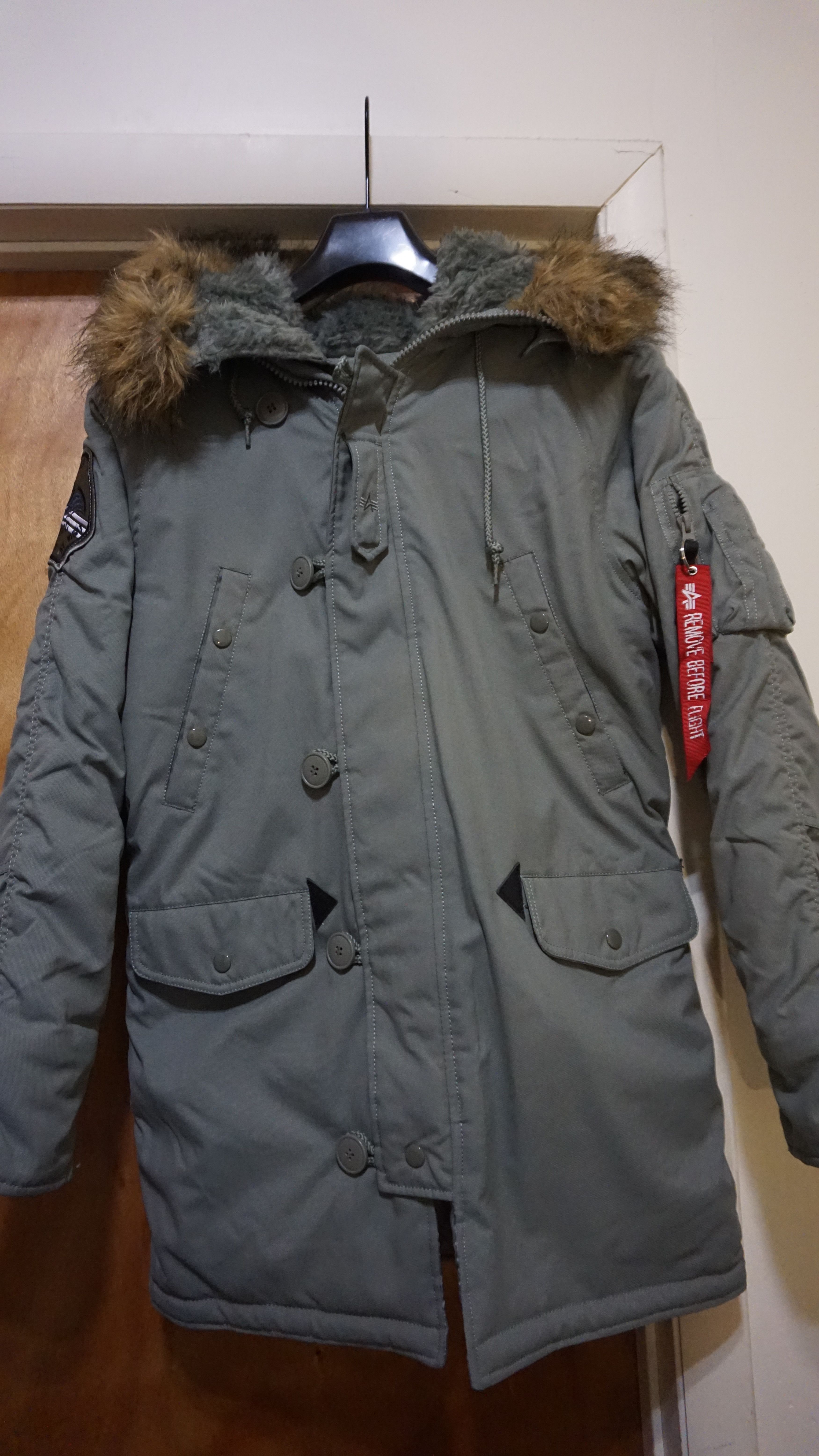 Alpha Industries Alpha Industries N3B Parka in color of Alaska green | Grailed