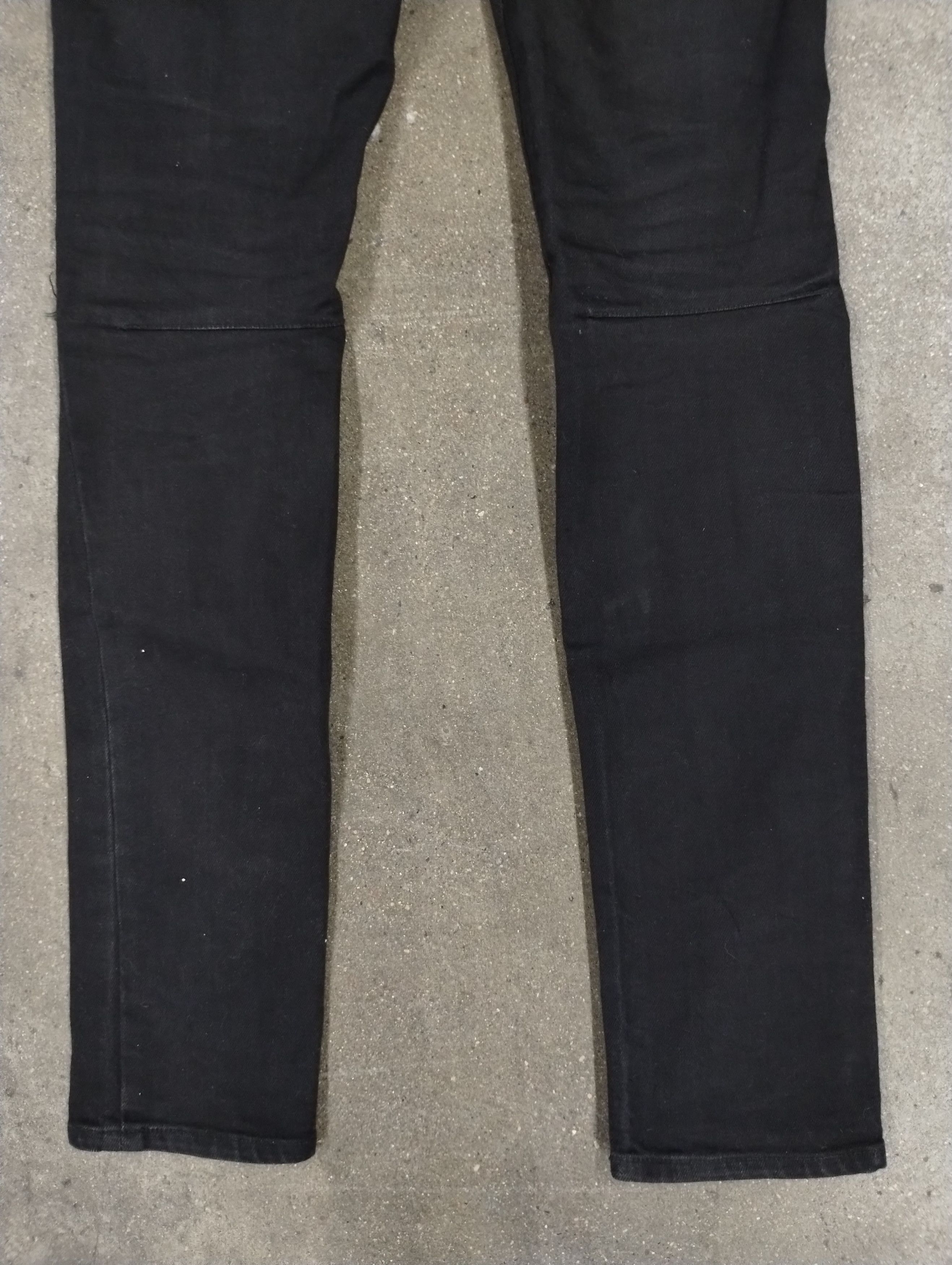 Japanese Brand × Number (N)ine Number (N)ine Black Distressed Denim ...