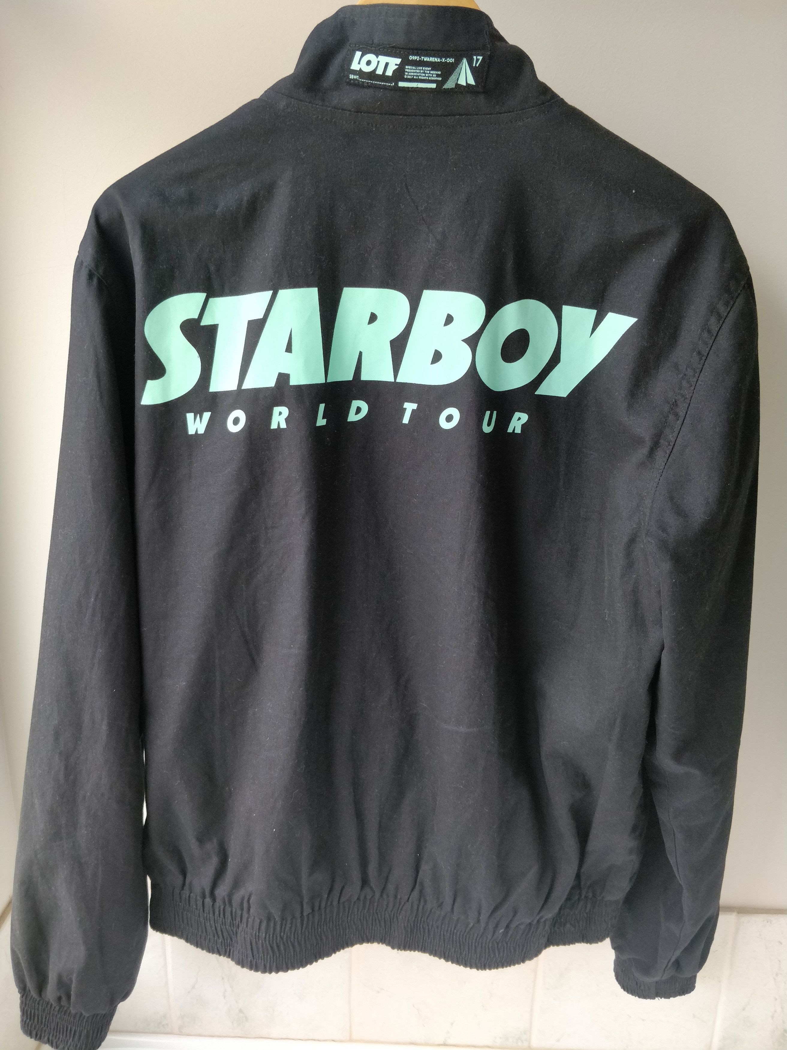 The Weeknd The Weeknd Starboy World Tour Jacket | Grailed