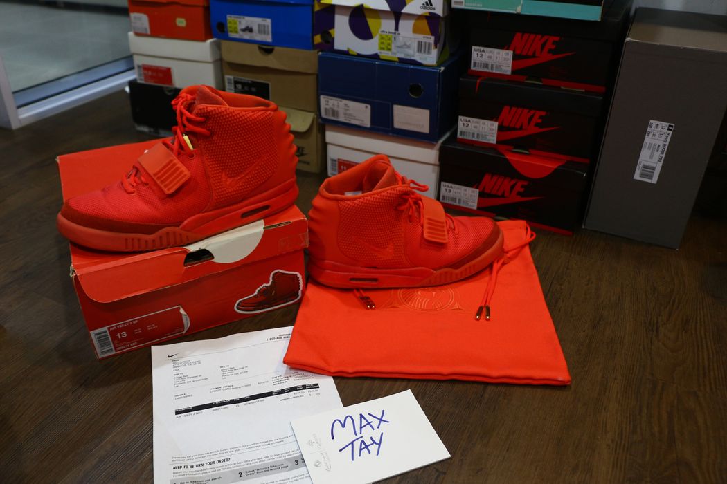 Kanye West Nike Air Yeezy 2 "Red Octobers" | Grailed