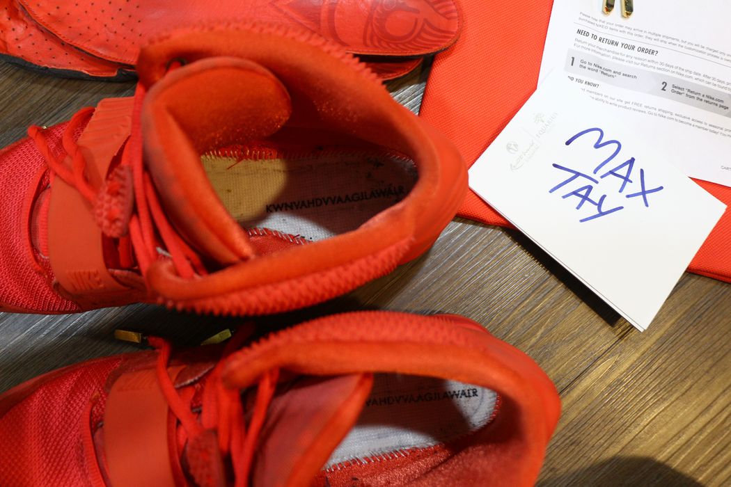 Kanye West Nike Air Yeezy 2 "Red Octobers" | Grailed