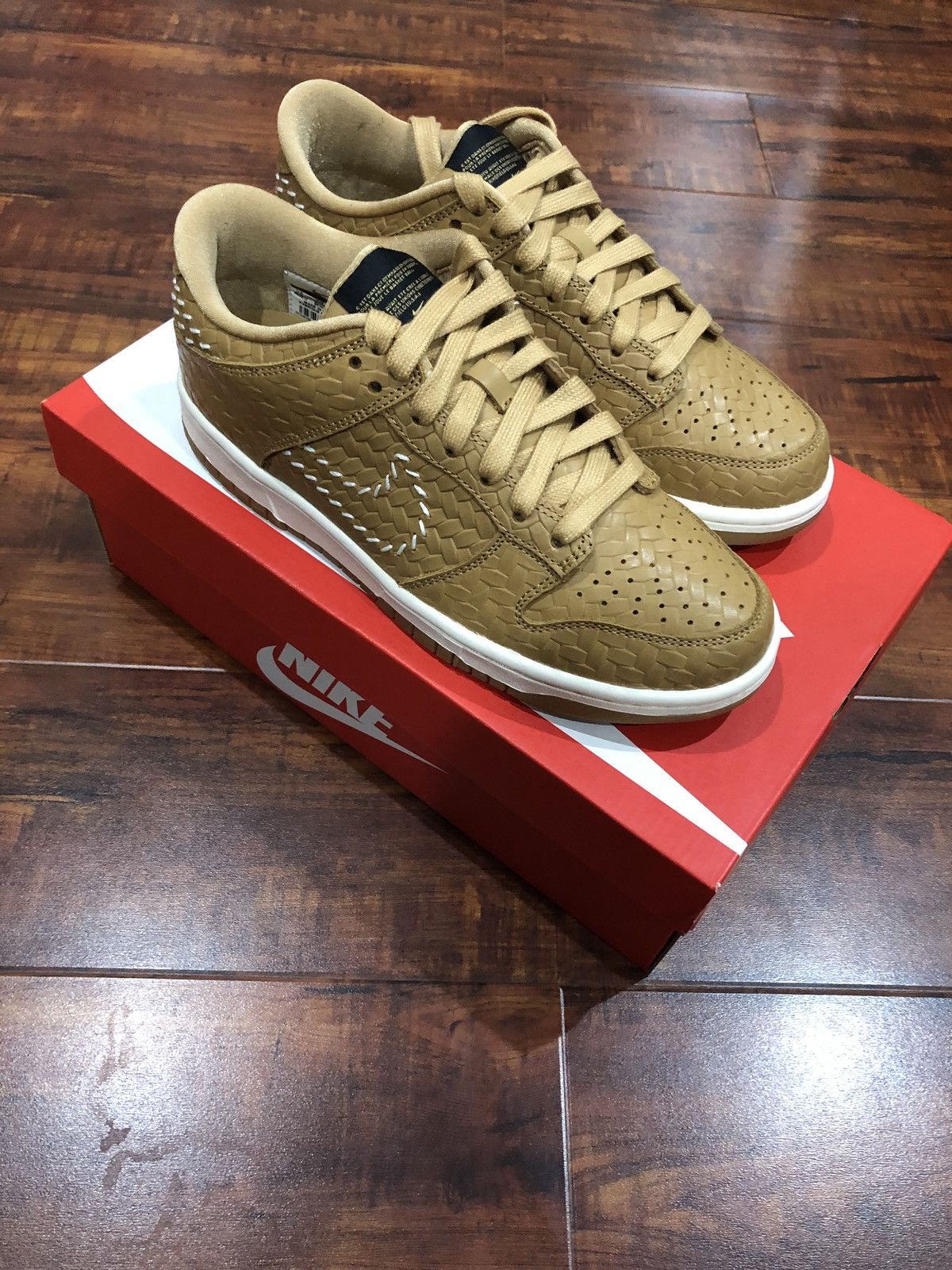 Nike Nike Dunk Low Paris YMCA old Court (Elemental Gold) | Grailed