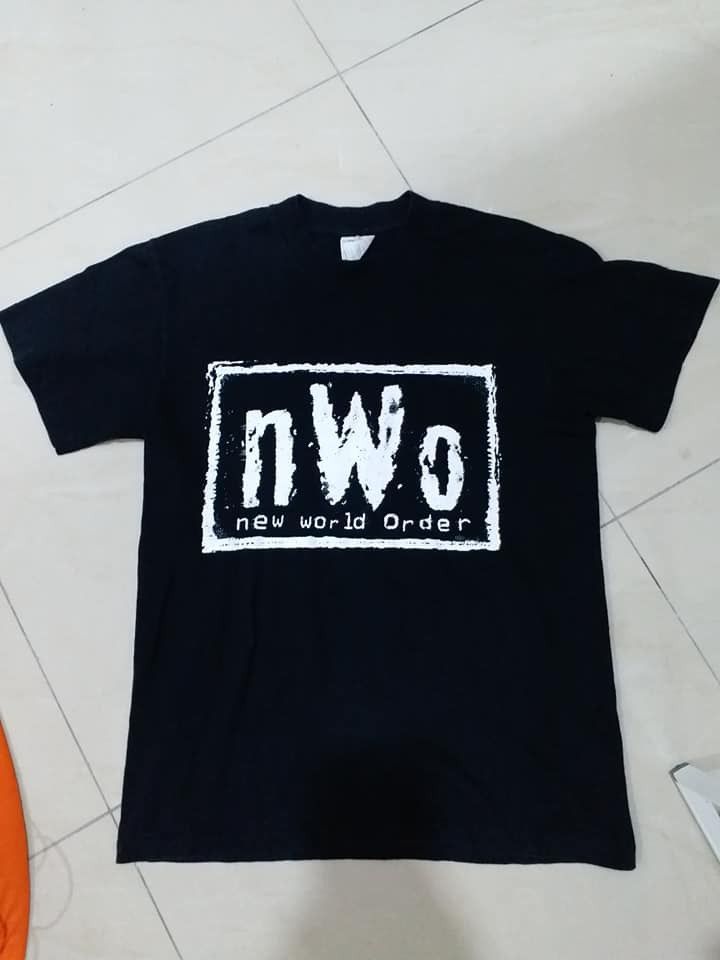 Wcw/Nwo NWO WCW Wrestling Shirt Made in Domonican Size M nike adidas ...
