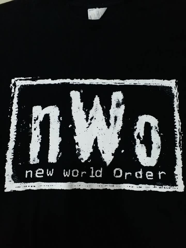 Wcw/Nwo NWO WCW Wrestling Shirt Made in Domonican Size M nike adidas ...