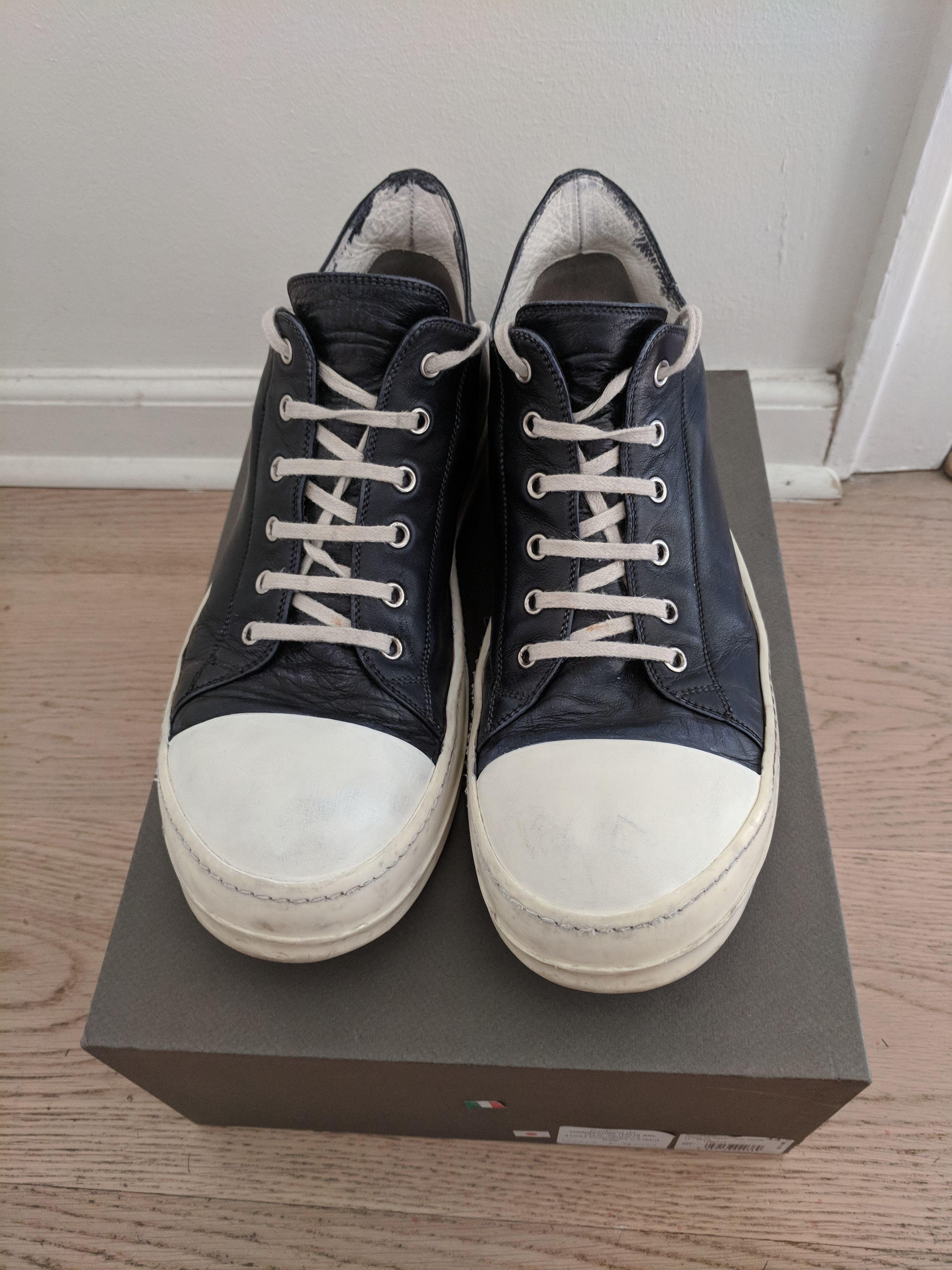Rick Owens Ramones Low | Grailed