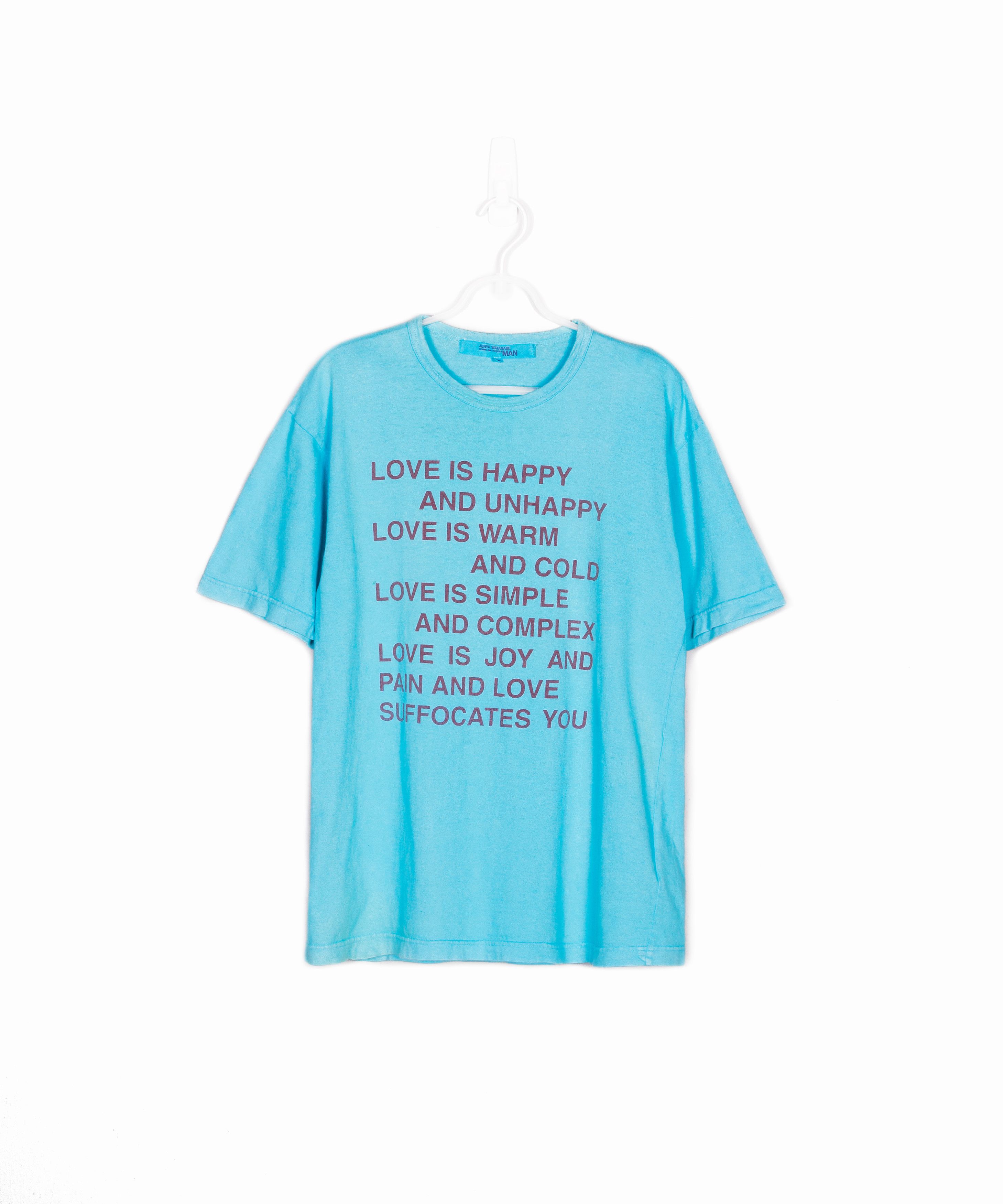 Junya Watanabe SS02 Poem T-Shirt | Grailed