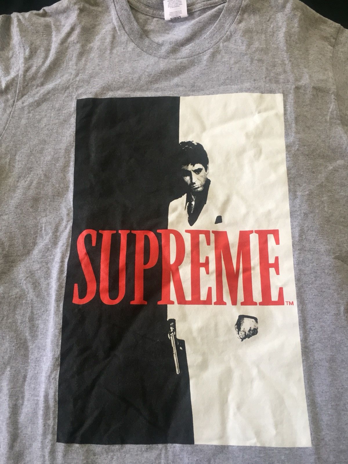 Supreme Supreme x Scarface (grey) | Grailed